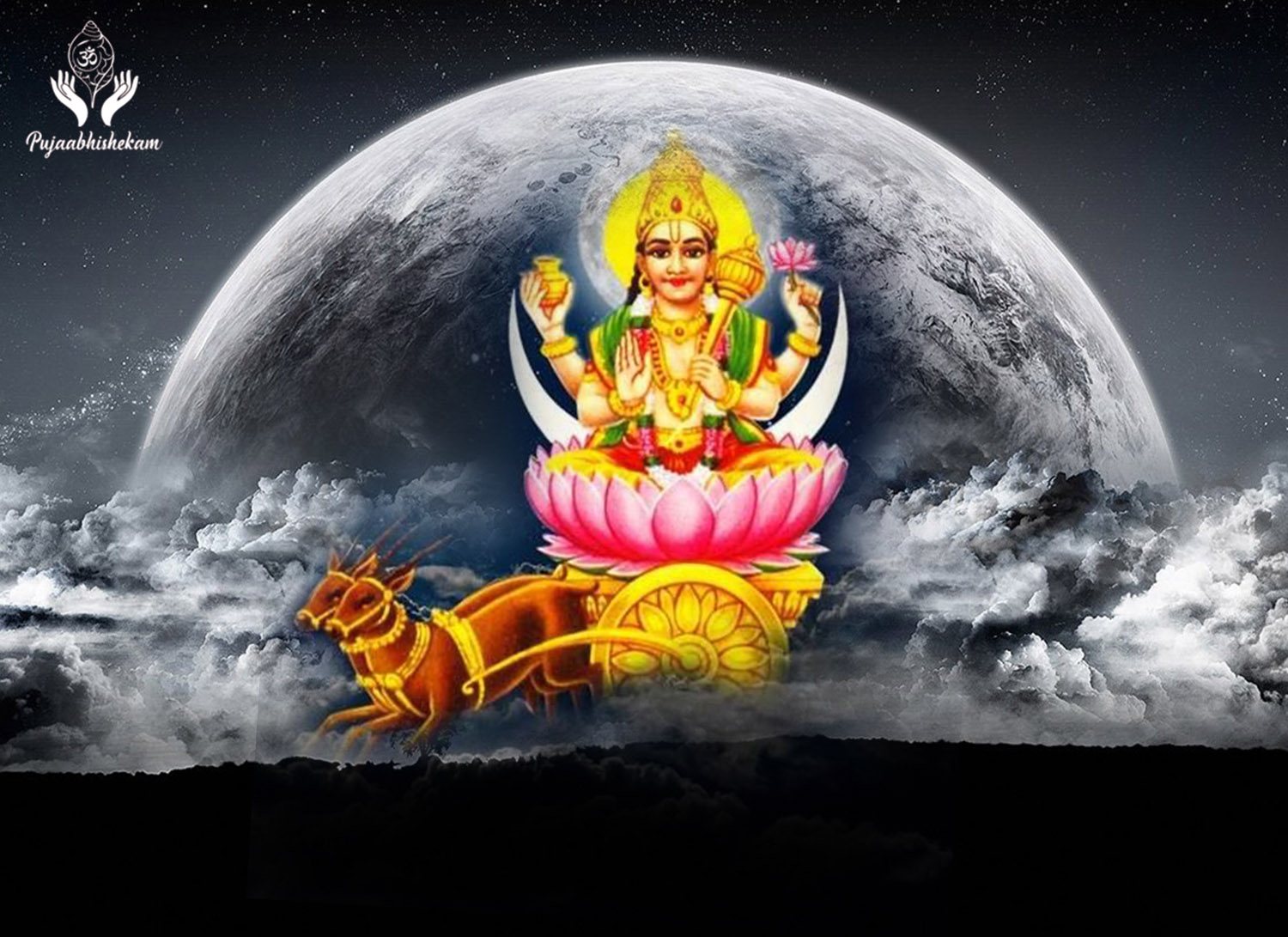 Vedic chanting of MOON - Pujaabhishekam